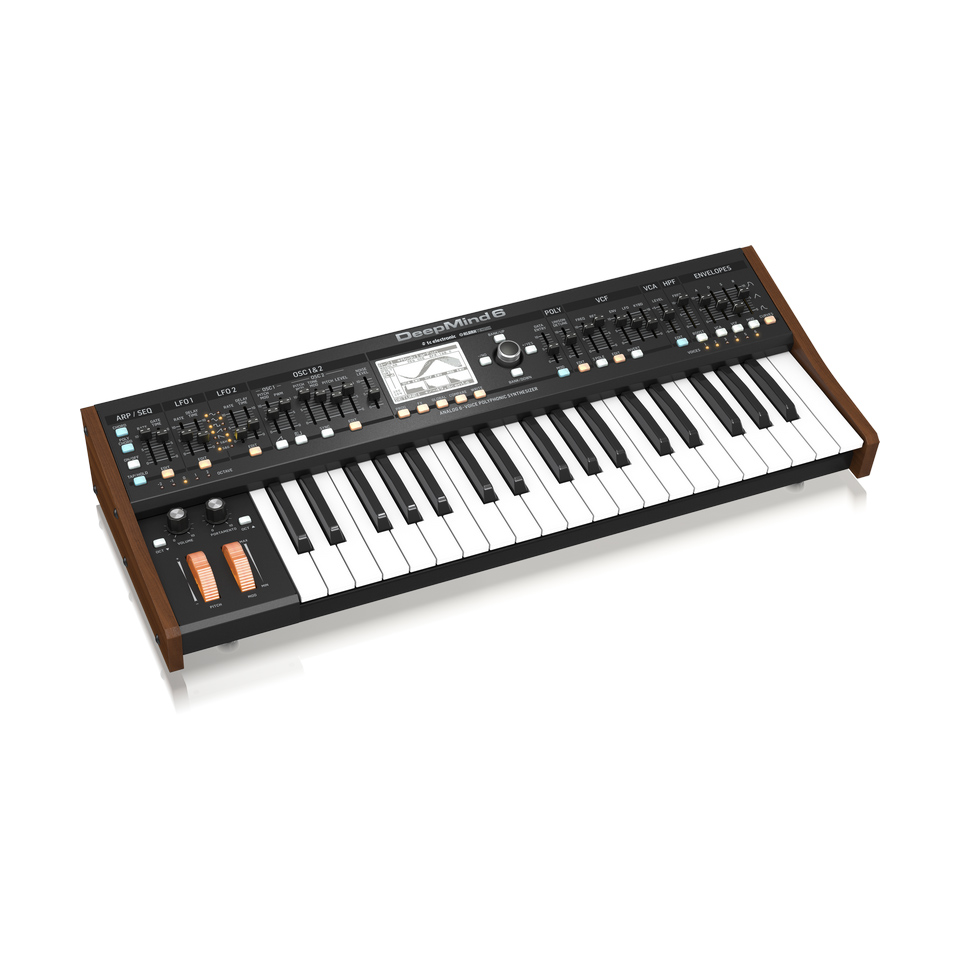 DEEPMIND 6, Keyboards Behringer DEEPMIND 6