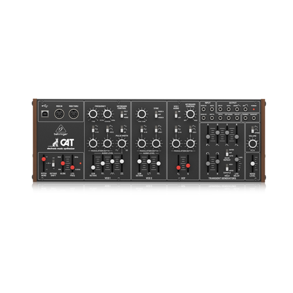 CAT, Synthesizers and Samplers Behringer CAT, Synthesizers and Samplers ...