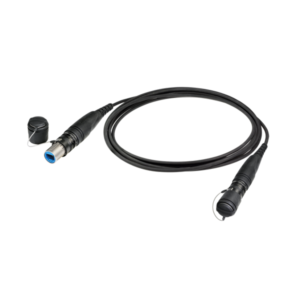 OpticalCON Cable Neutrik DUO LOW VOLTAGE HYBRID