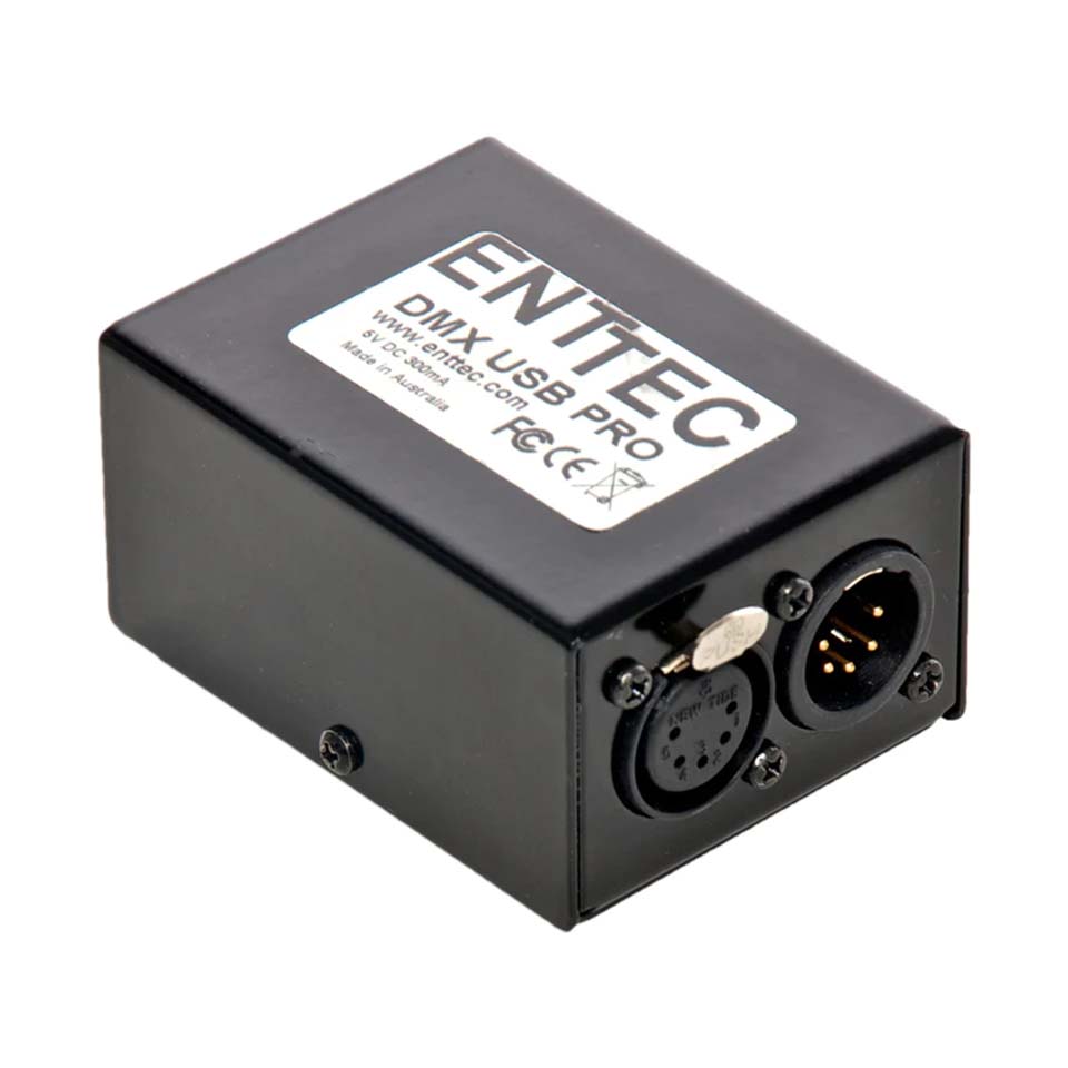 Giao diện điều khiển phần mềm Pangolin - Enttec DMX USB PRO | Phụ kiện FX