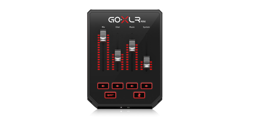 Mixer âm thanh Tc Helicon GoXLR MINI