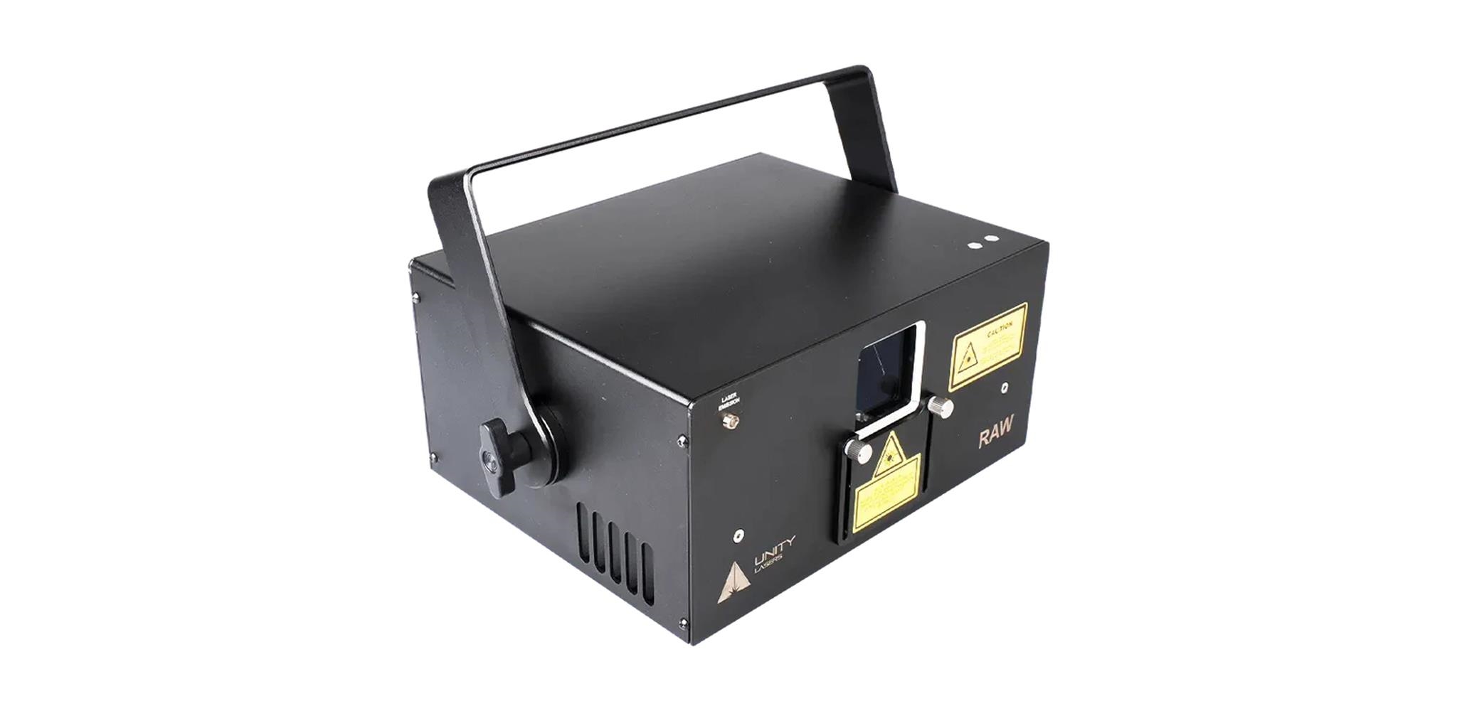RGB diode-based ilda laser projector 3.000mW Raw 3 | RAW series Unity Laser