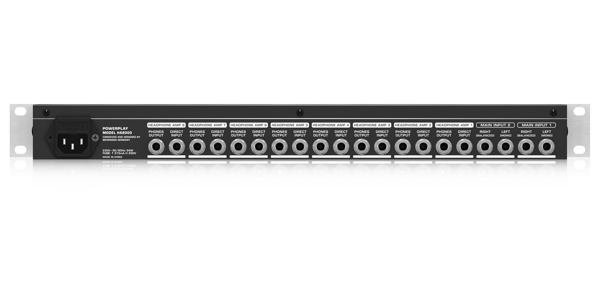 Bộ Khuếch Đại Headphone Ampli 8 channels Behringer HA8000 V2