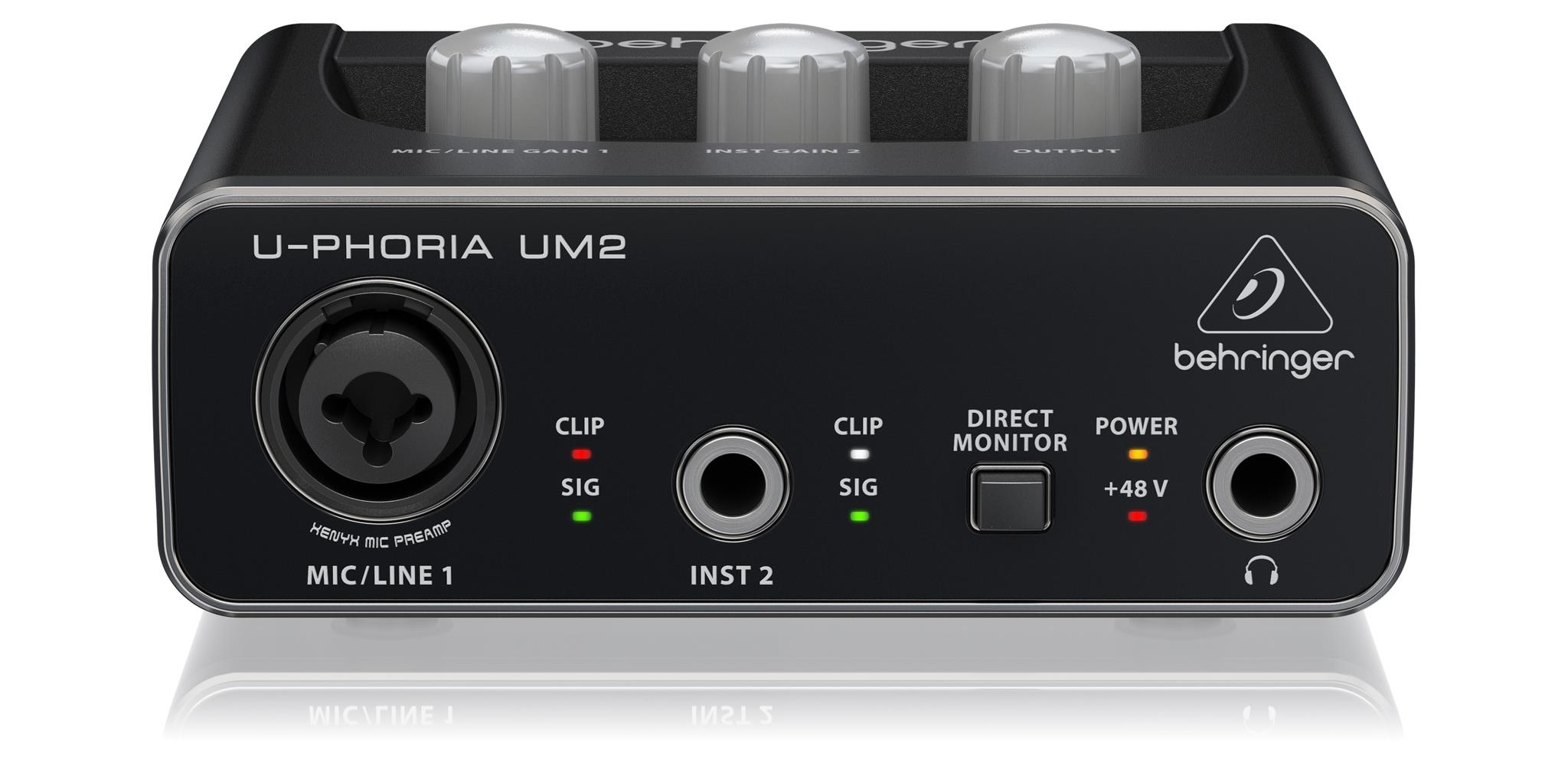 Audio Interfaces Behringer UM2, Soundcard UM2 Behringer