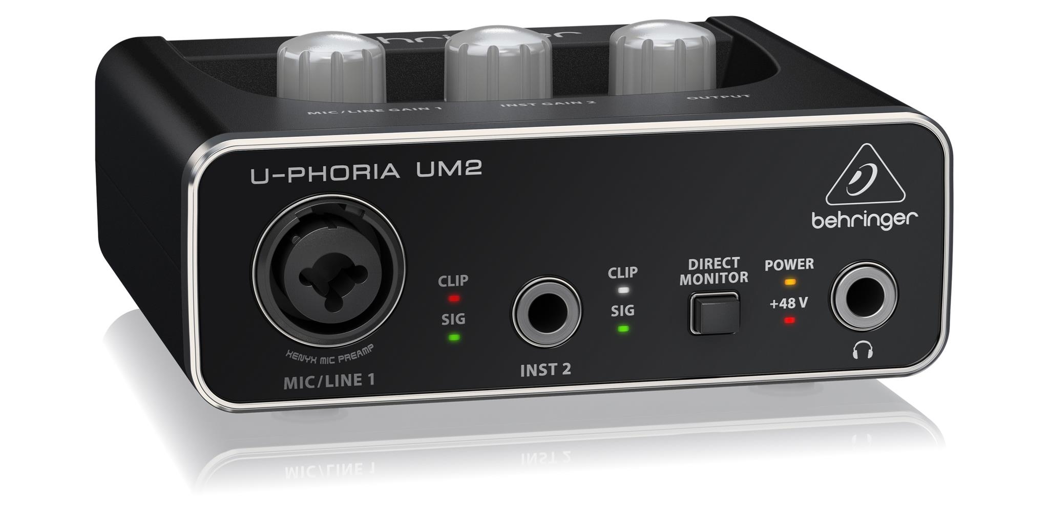 Audio Interfaces Behringer UM2, Soundcard UM2 Behringer