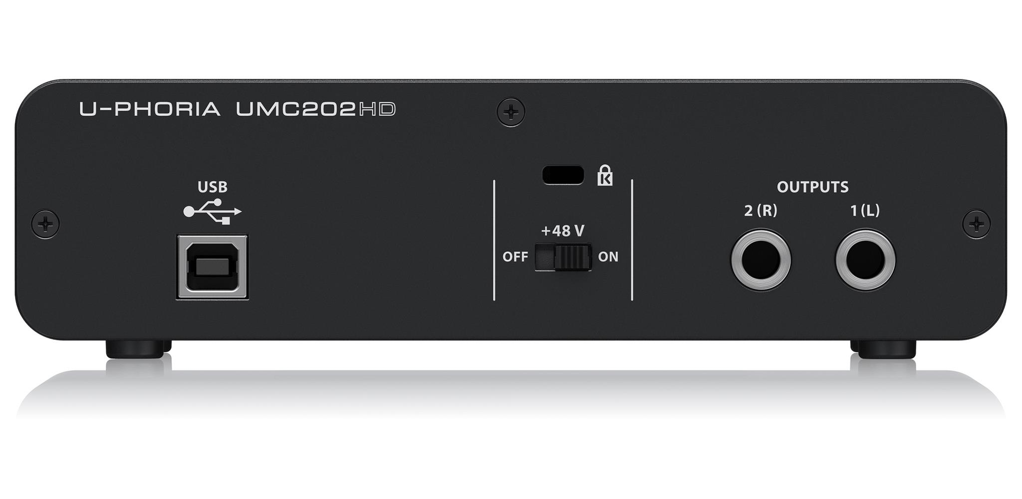 Sound Card Behringer UMC202HD | I/O Interface Behringer UMC202HD