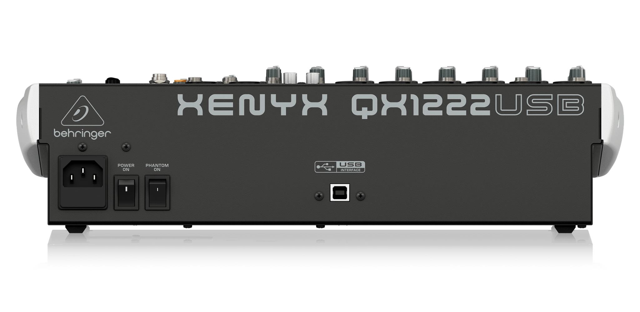 Mixer Analog QX1222USB Behringer 12 input 2/2 Bus Tích Hợp Mic Preamp ...