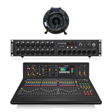 Midas M32 Live Stage box DL16 Cable drum GT25LPV-75 Bundle